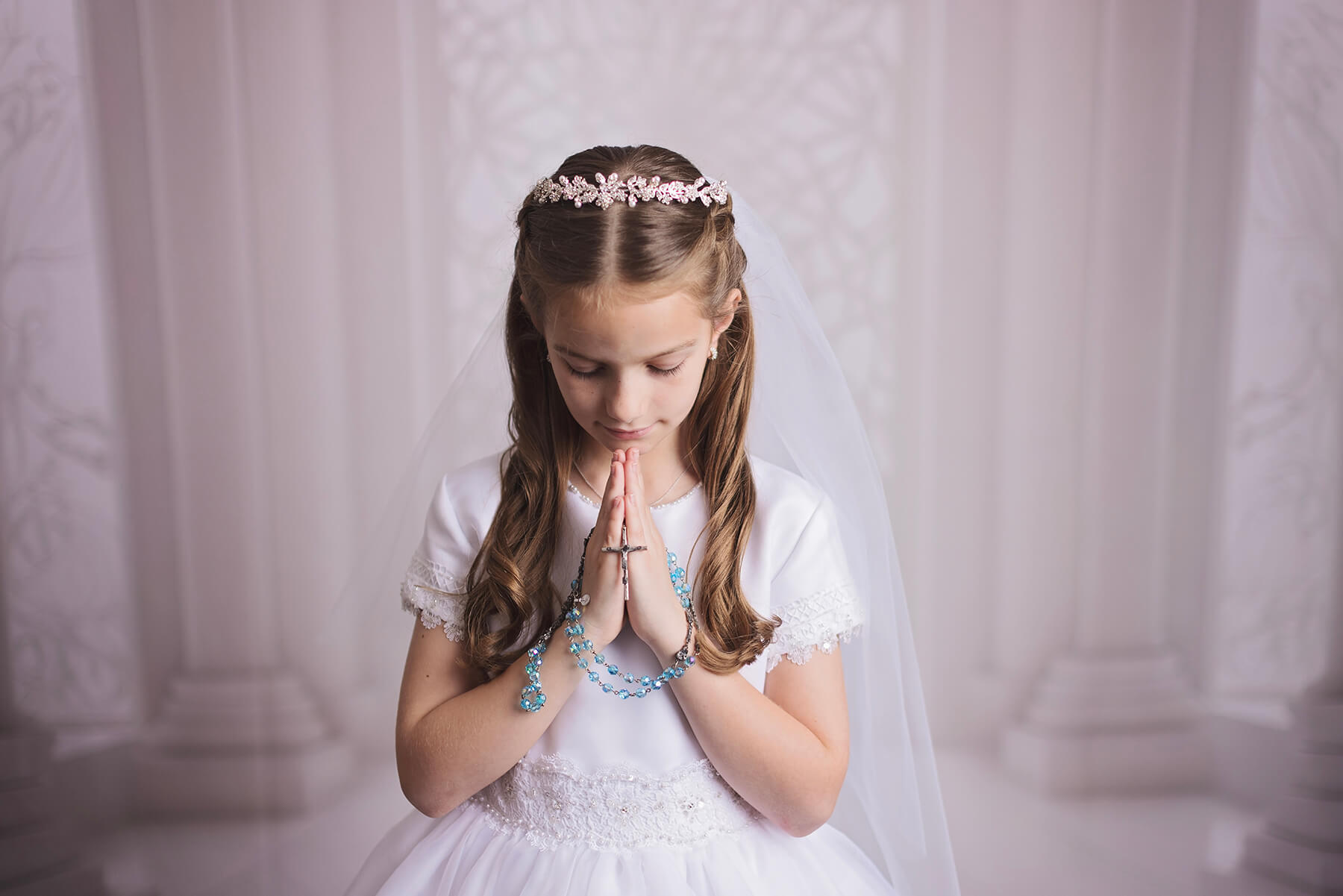 Celebrating Milestones: First Communion Session with Emilia - Fallon ...