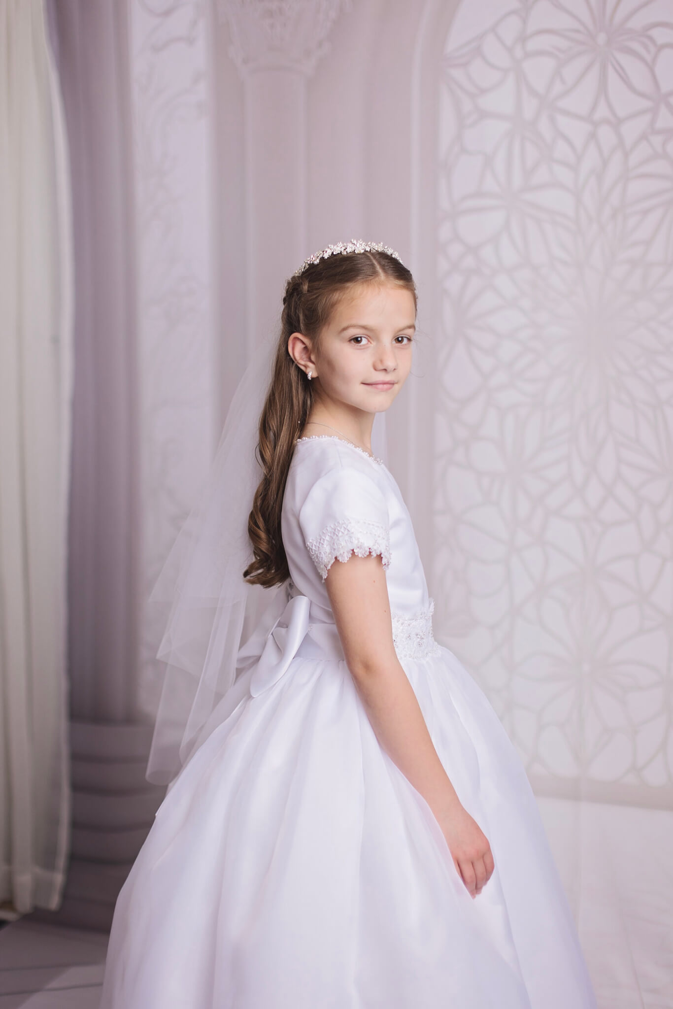 Celebrating Milestones: First Communion Session with Emilia - Fallon ...